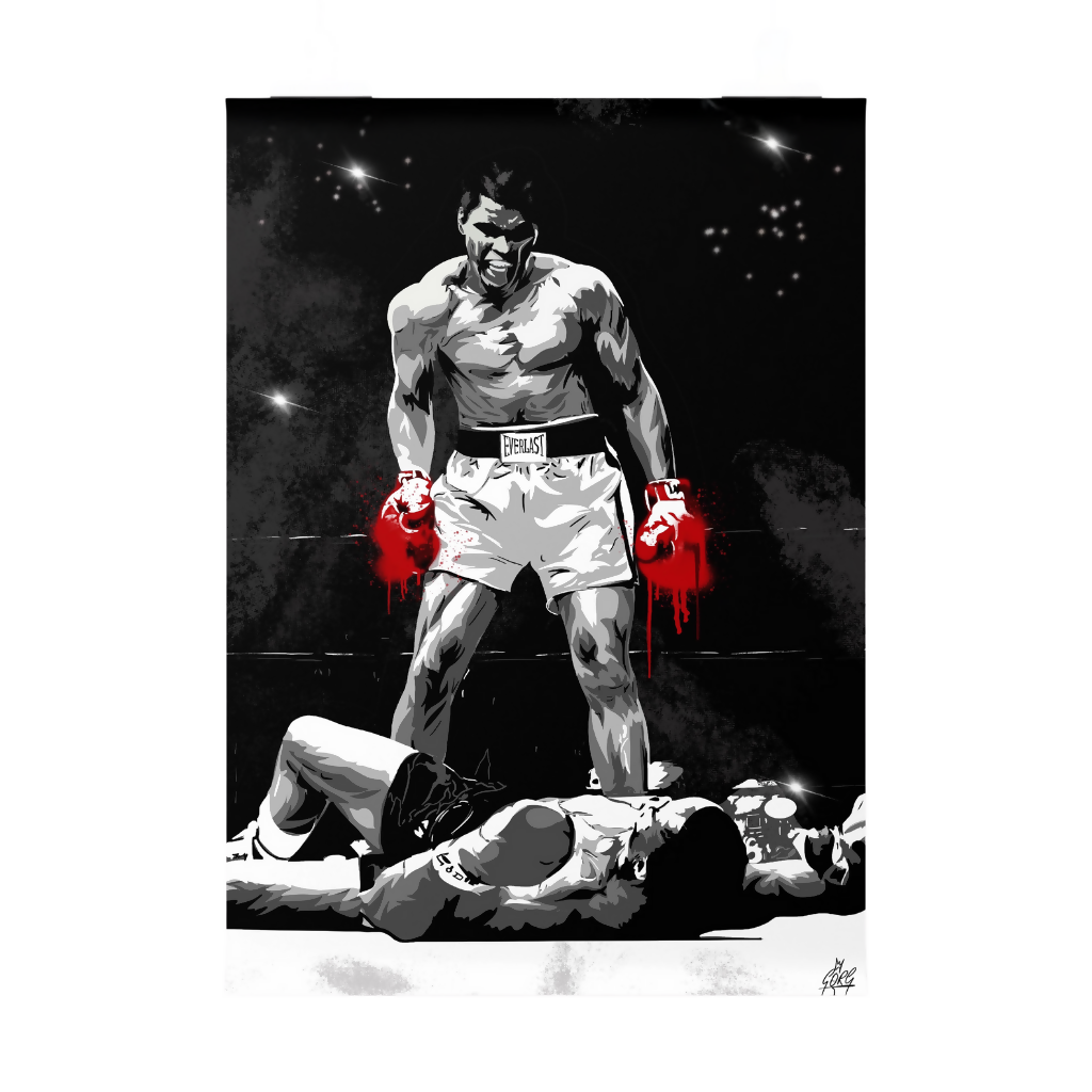 Muhammad Ali Knockout Art – The Greatest Tribute | Thameen